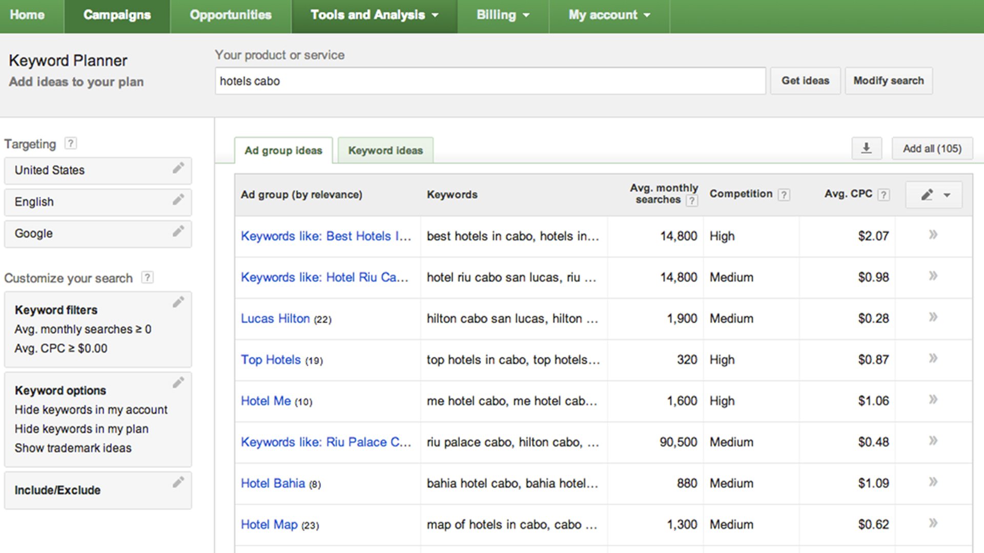 How To Use Google's Keyword Planner How To Use Google's Keyword Planner